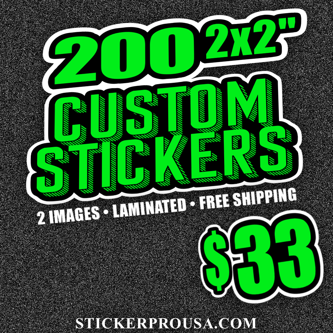 Custom Sticker Deals | Free Shipping | Fast Turnaround – Sticker Pros